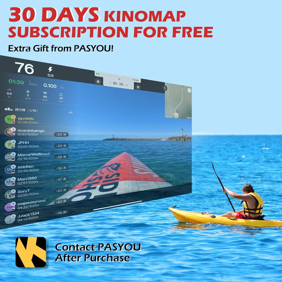 PASYOU PR70 Air Resistance Rowing Machine – PASYOU Fitness