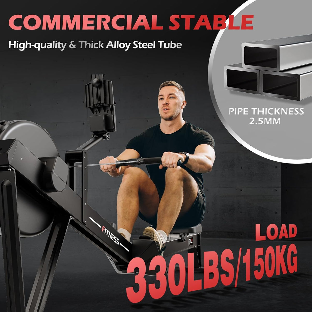 PASYOU PR70 Air Resistance Rowing Machine – PASYOU Fitness