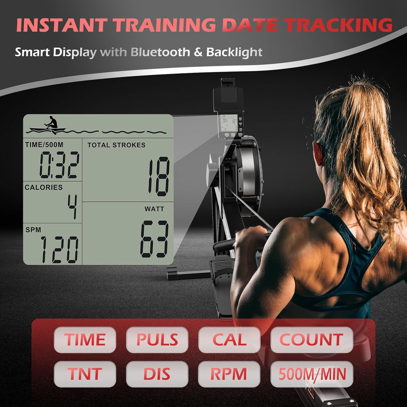 PASYOU PR70 Air Resistance Rowing Machine – PASYOU Fitness